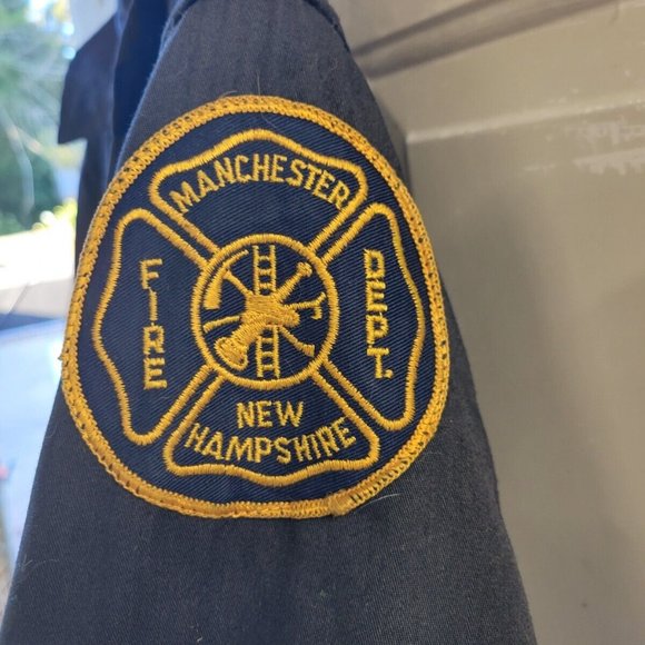 lion uniforms | Jackets & Coats | Vintage Manchester New Hampshire Fire ...